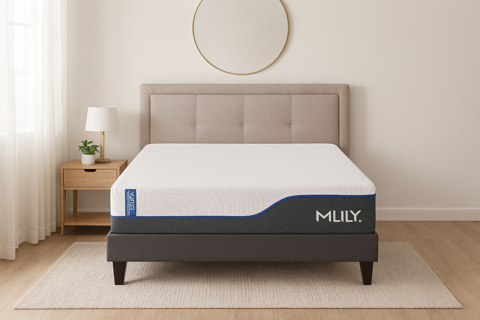 WellFlex 1.0 Firmer 12" Mattress - Advanced Support | MLILY – Majestic ...